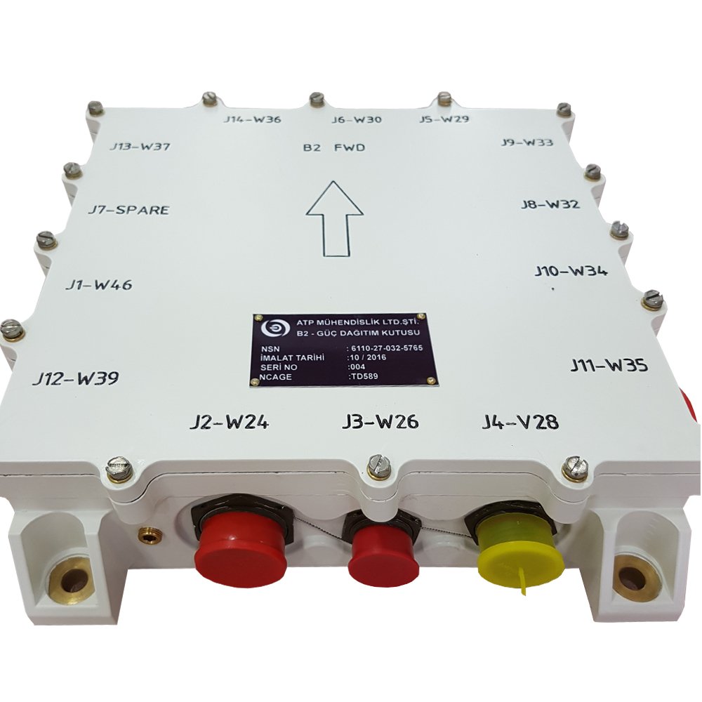 B2 – LOW POWER DISTRIBUTION BOX - ATP Savunma