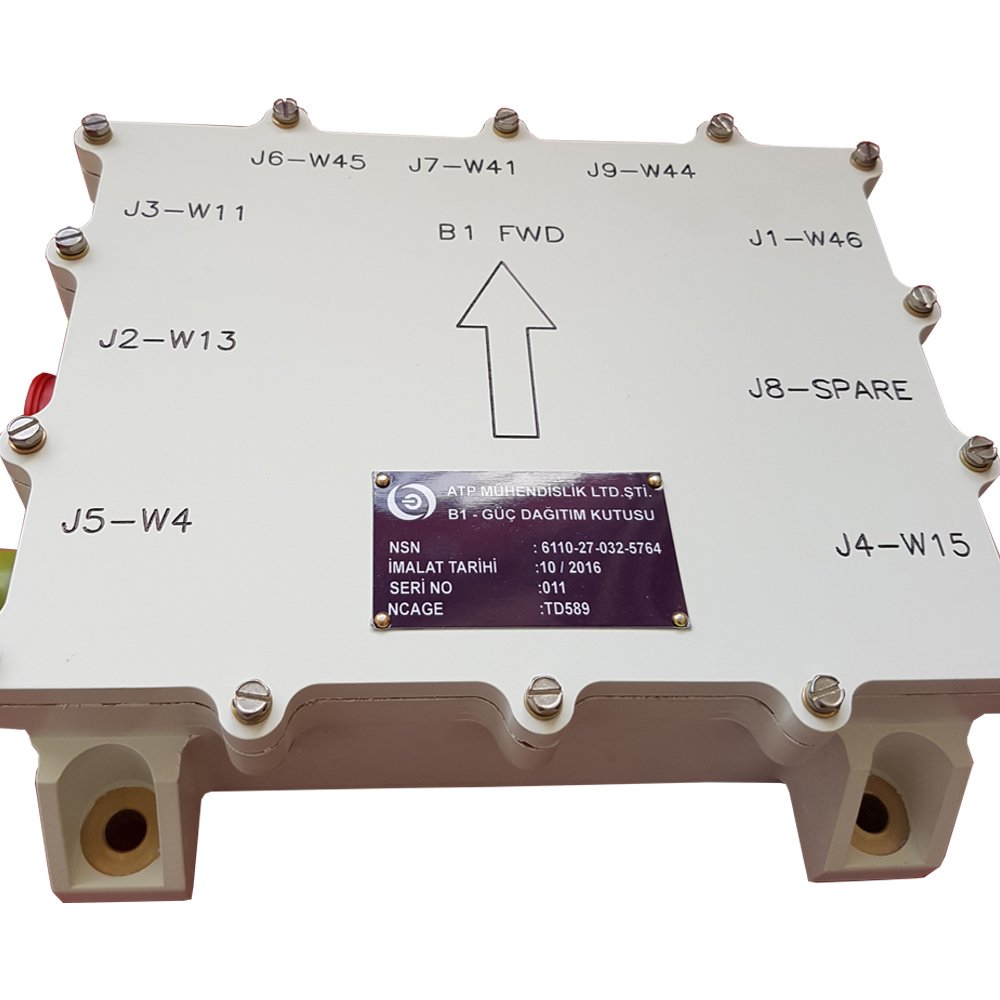 B1-POWER DISTRIBUTION BOX - ATP Savunma